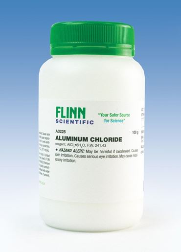 Aluminum Chloride, Reagent, 100 g | Flinn Scientific