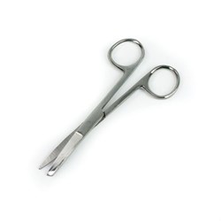 Scissors, Surgical, Sharp/Blunt Points, Curved Blades, 4.5" | Flinn ...