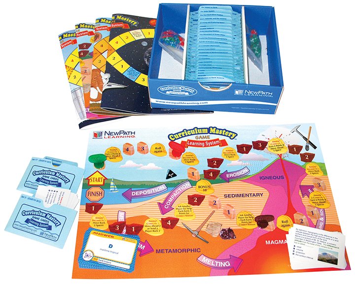 Middle School Earth Science Curriculum Mastery® Game - Class-Pack ...
