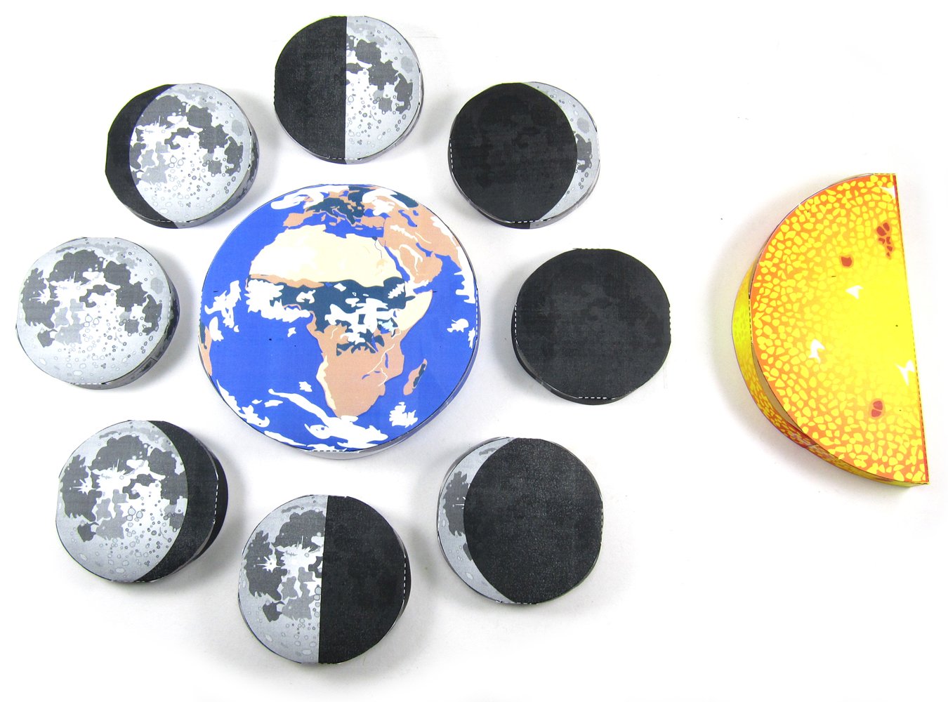 Phases of the Moon—NewPath 3-D Model Kit | Flinn Scientific