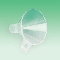 Powder Funnel, Polypropylene, 80 mm | Flinn Scientific