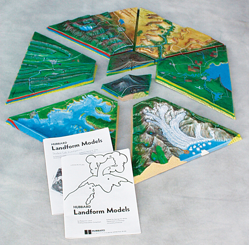 Landform Model Set, Hexagonal | Flinn Scientific