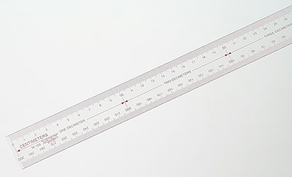 Ruler, Metric, Clear, 30 cm | Flinn Scientific