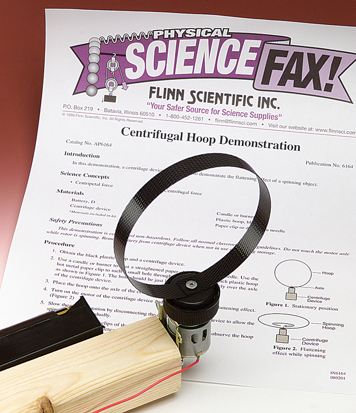 Centrifugal Hoop—Demonstration Kit | Flinn Scientific
