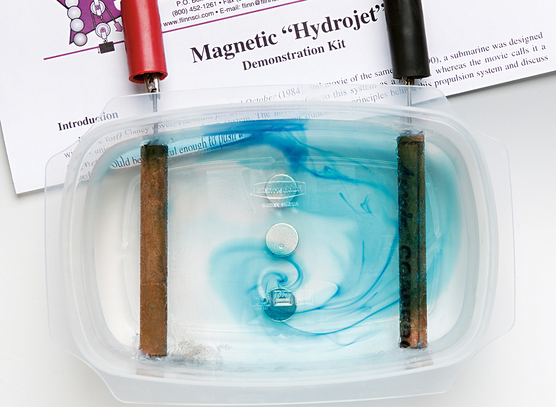 Magnetic “Hydrojet”—Demonstration Kit | Flinn Scientific