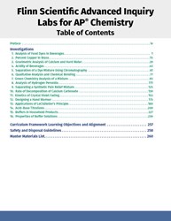 Flinn Scientific Advanced Inquiry Labs for AP® Chemistry Lab Manual ...