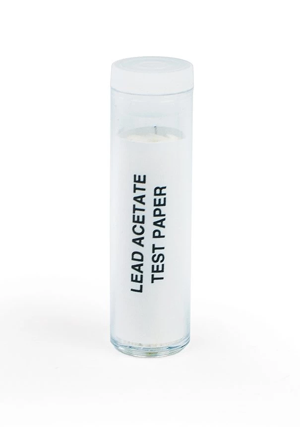 Lead Acetate Test Papers Strips In Vials Flinn Scientific
