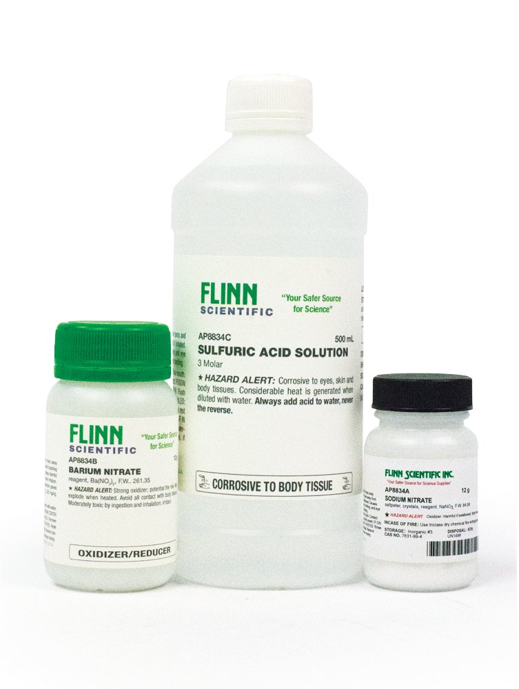 Quantitative Determination of Barium Chemistry Laboratory Kits