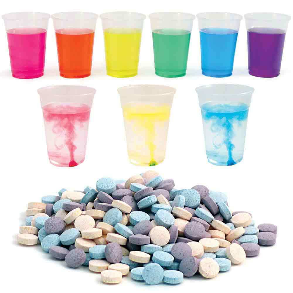 Color Splash Tablets, Assorted, Bag of 200 | Flinn Scientific