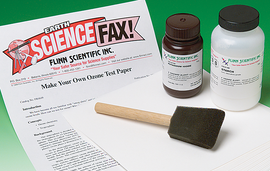 Schoenbein Ozone Paper Chemistry Laboratory Kit