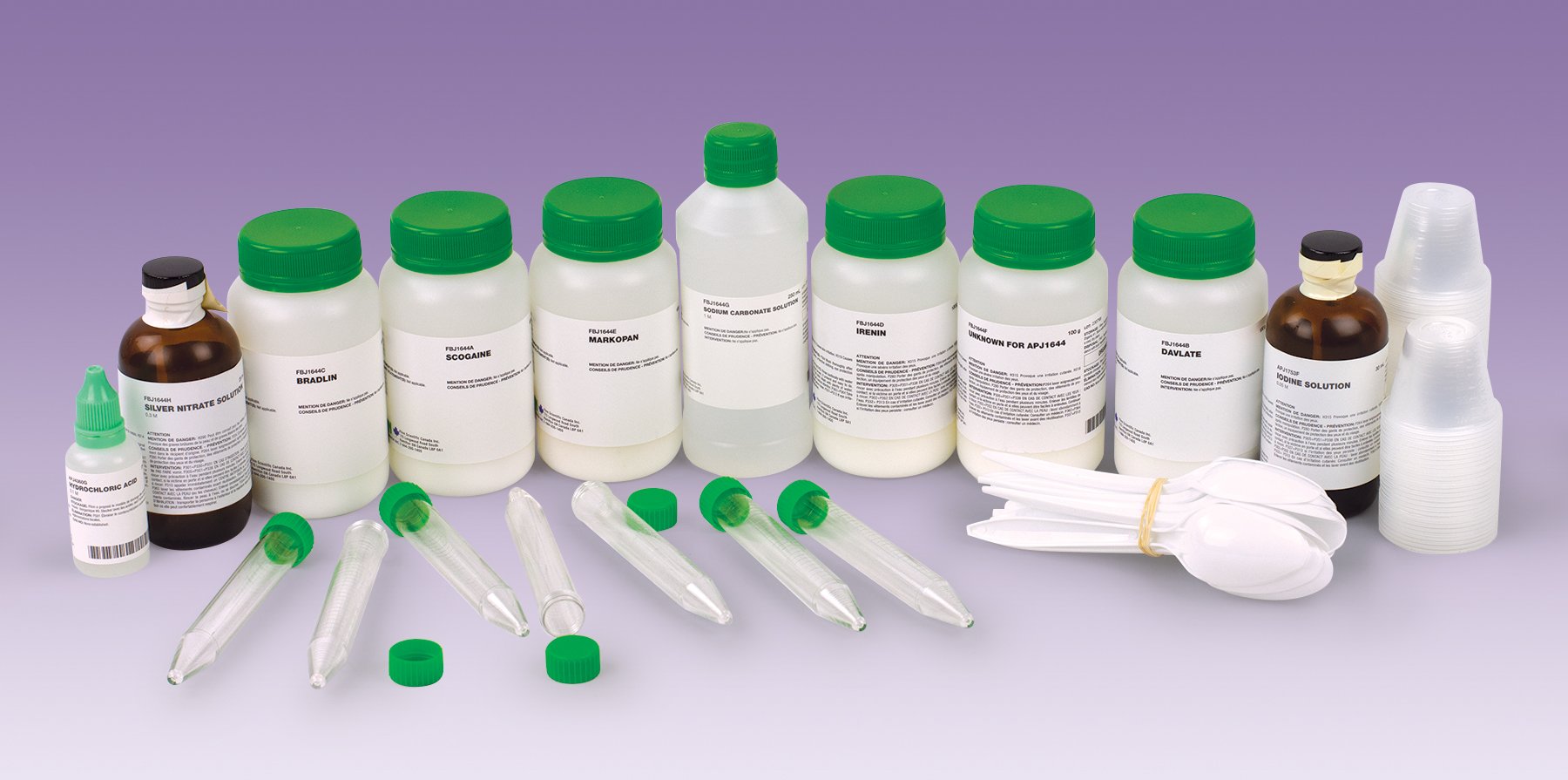 Identification of Unknown Substances I—Forensic Laboratory Kit | Flinn ...