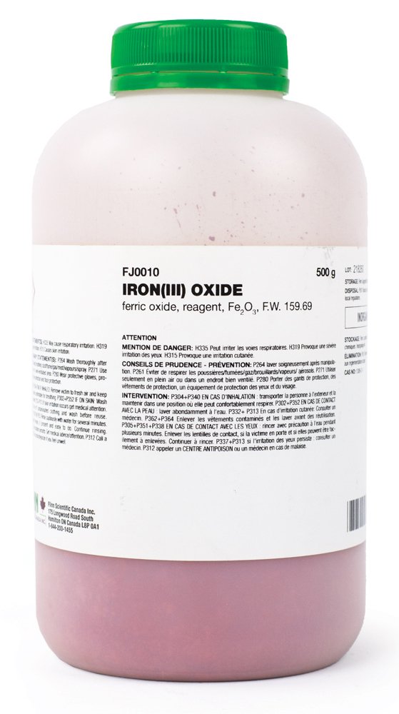 Iron(III) Oxide, Reagent, 500 g | Flinn Scientific