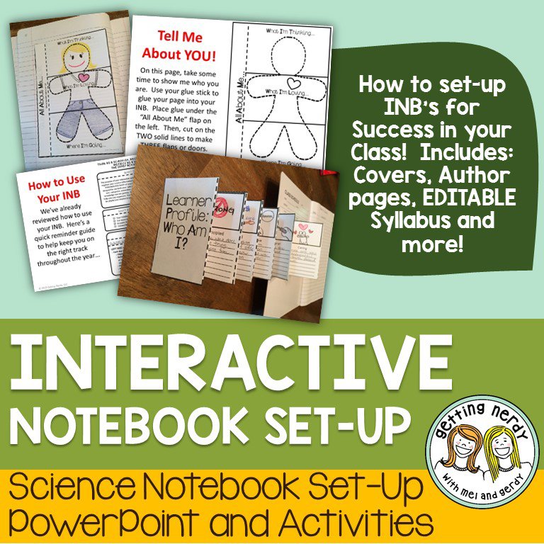 Getting Nerdy® Science—Interactive Notebook Set-Up Guide