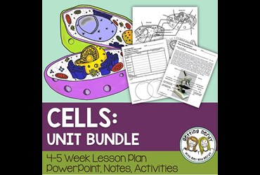 Getting Nerdy® Science—Cells: Unit Bundle