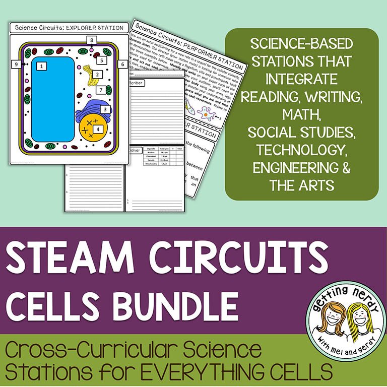 Getting Nerdy® Science—STEAM Circuits Cells Bundle