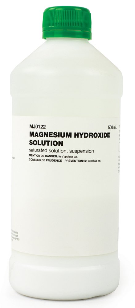 Magnesium Hydroxide Solution, Saturated, 500 mL | Flinn Scientific