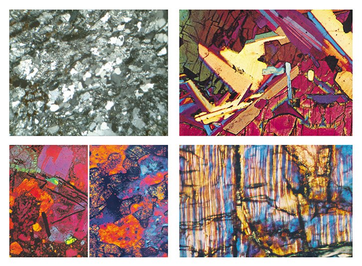 Rocks and Minerals, Ground Thin, Slide Set VI | Flinn Scientific