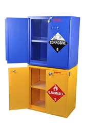 Flinn/SciMatCo® Jumbo Stacking Cabinets for Safer Chemical Storage