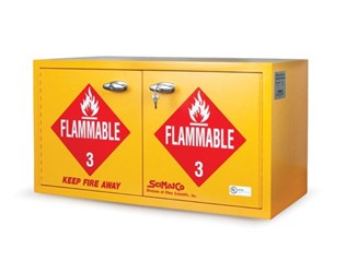 Flinn/SciMatCo® Mini Stak-a-Cab™ Cabinets for Safer Chemical Storage