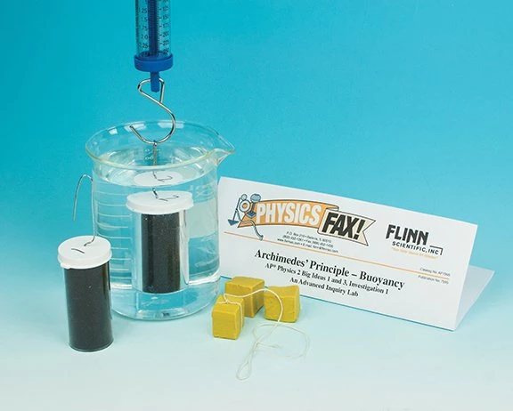 Archimedes’ Principle and Buoyancy—Inquiry Lab Kit for AP® Physics 2 ...