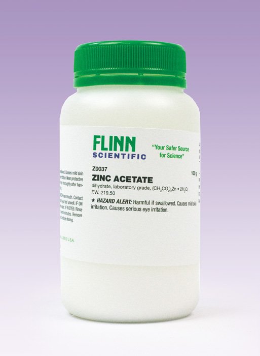 Flinn Chemicals, Zinc Acetate