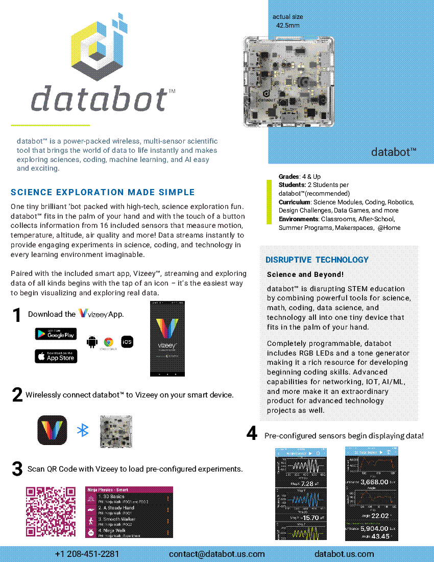 databot™ Product Flyer | Flinn Scientific